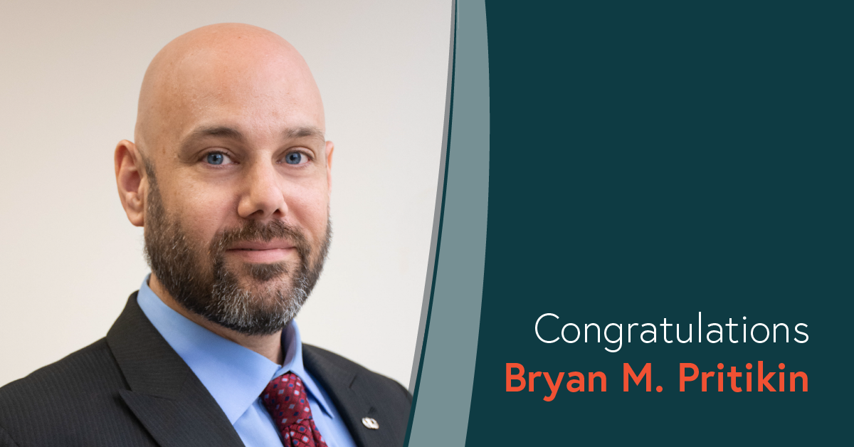 Bryan Pritikin Promoted to Partner | Carlile Patchen & Murphy LLP